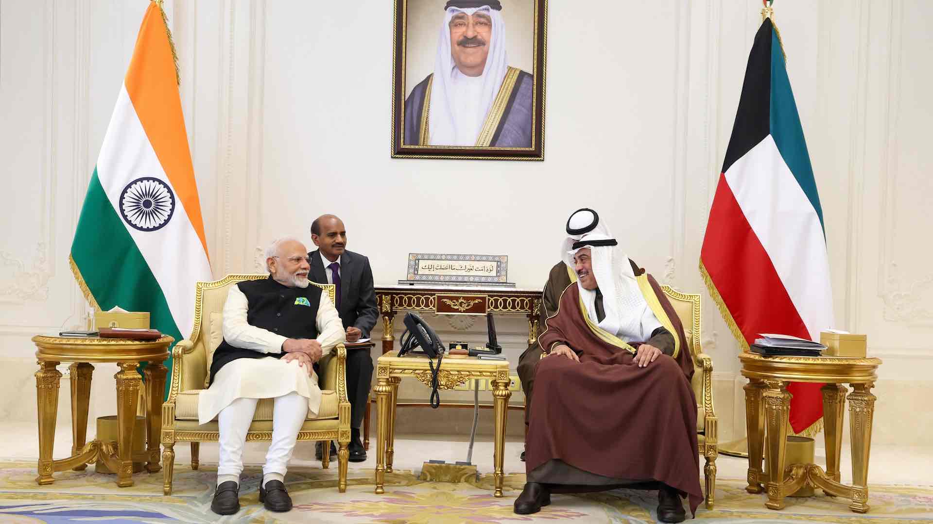 Sheikh Meshal and Narendra Modi review regional and global developments ...